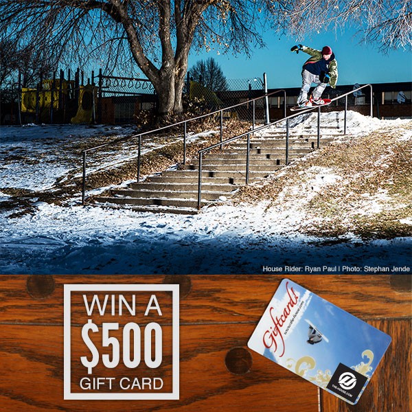 Want new snowboard gear? Score a $500 gift card from The House ...