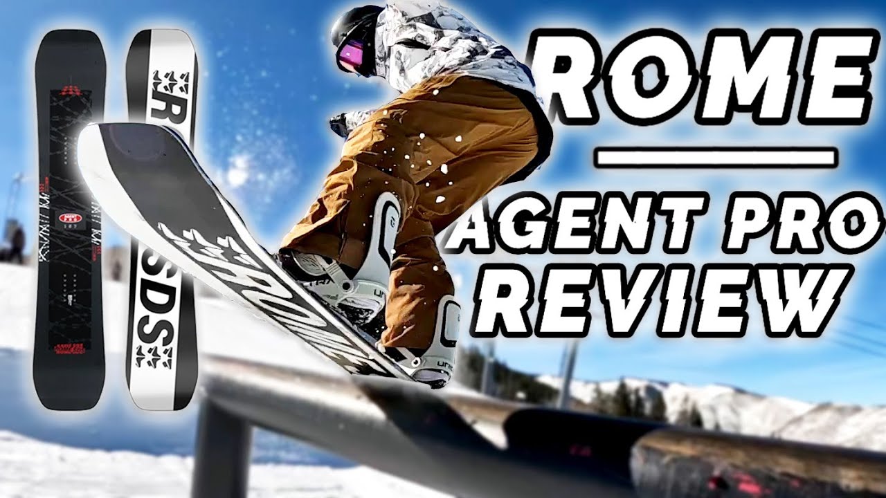 Watch: 2024 Rome Agent Pro Review with Board Archive – Snowboard Magazine
