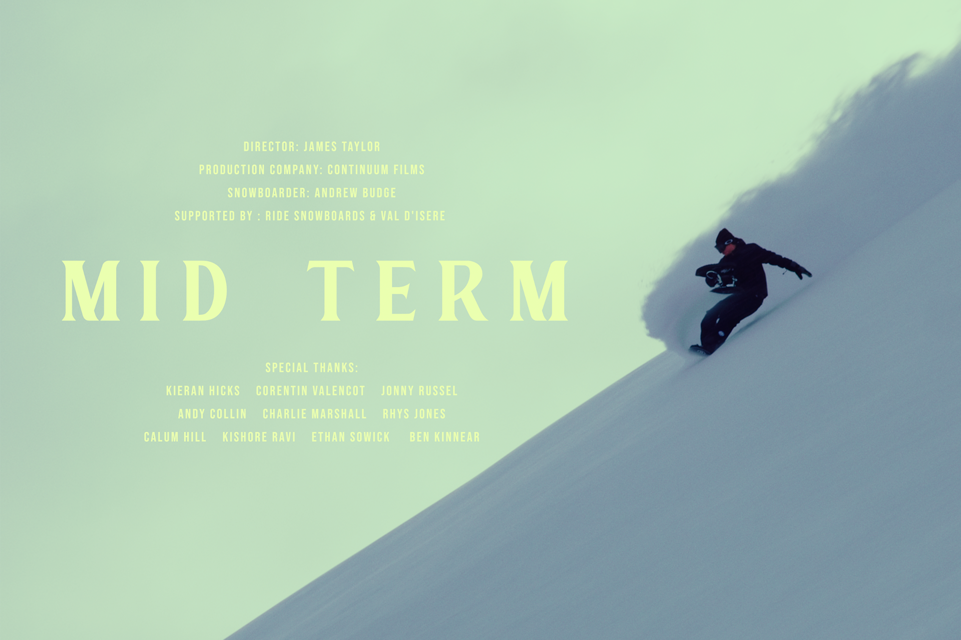 Mid Term: You’ve Got a Friend in France with Andrew Budge – Snowboard ...