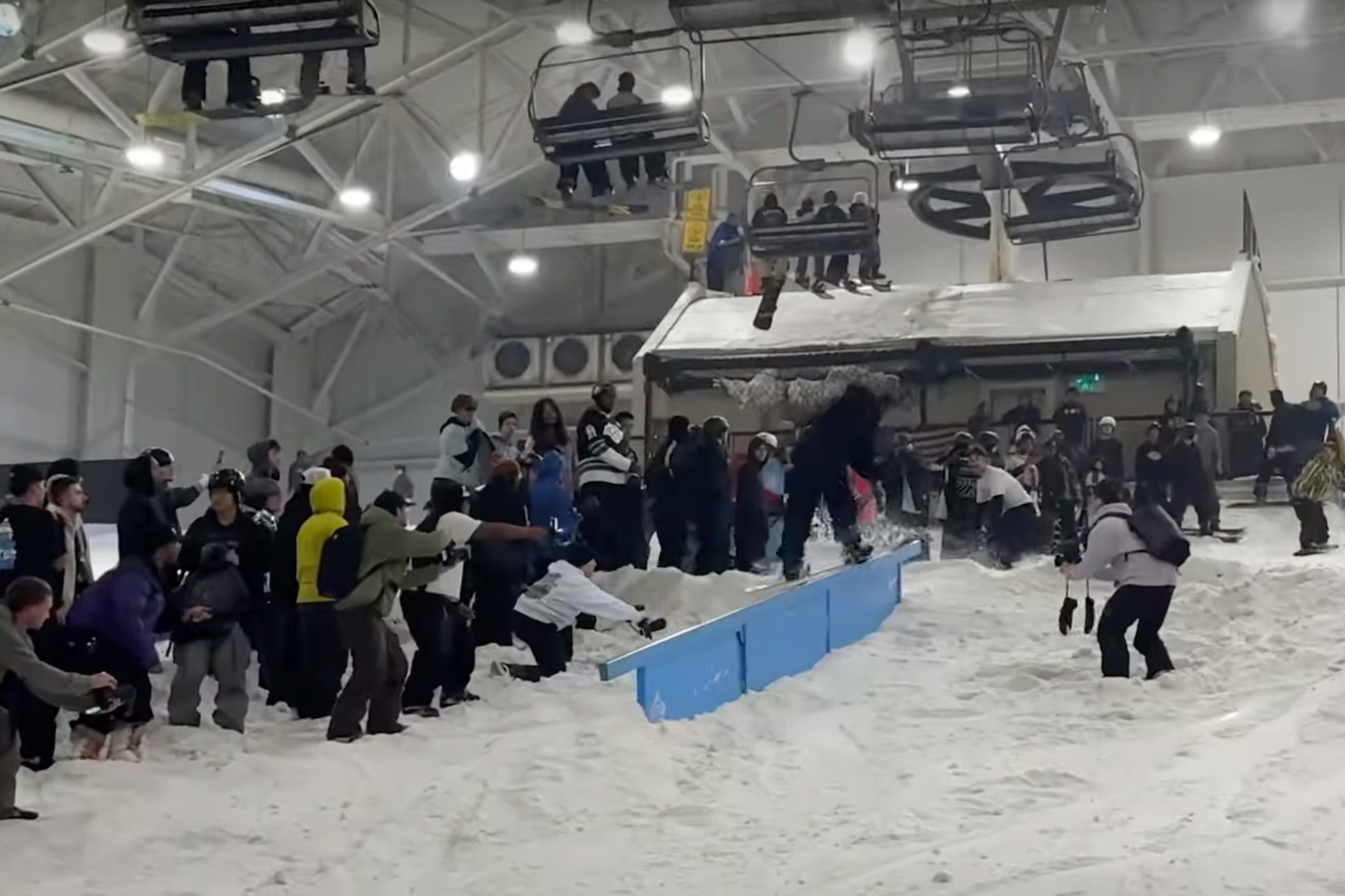 Midnight Snowboarding In New York City with Zeb Powell – Snowboard Magazine