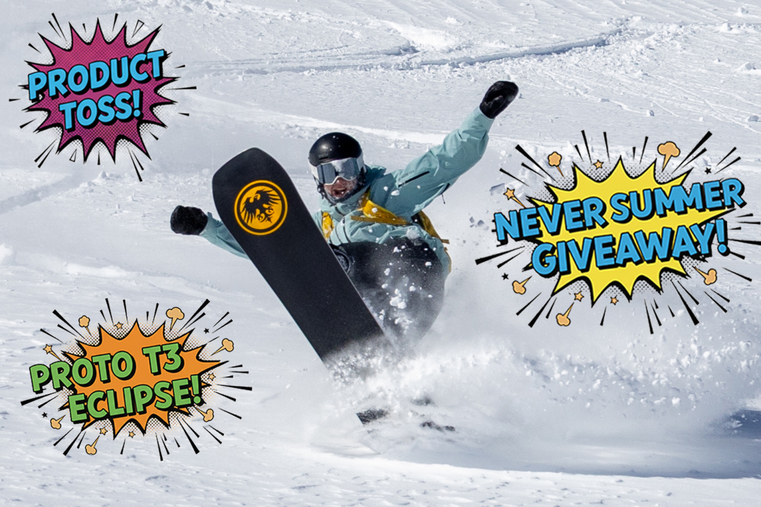 Product Toss: Never Summer Board Giveaway – Snowboard Magazine
